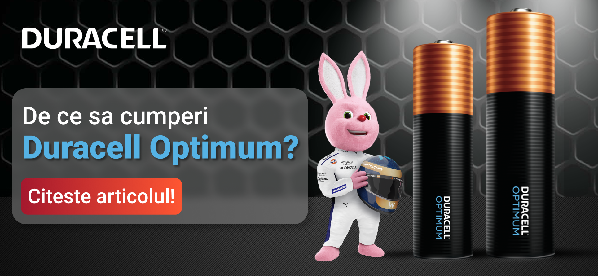 Oshop Romania | Descopera gama Duracell Optimum!